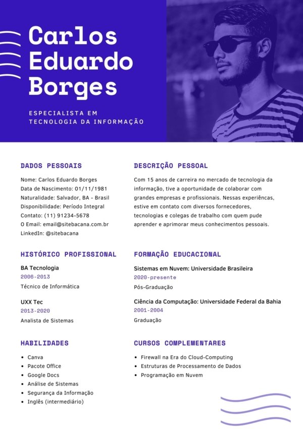 Como fazer um Currículo perfeito em 2021 +40 modelos prontos - Mundo ...